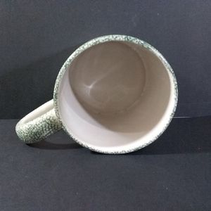 Dining | Speckled Red Apple Green Rim Handle Coffee Mug | Poshmark